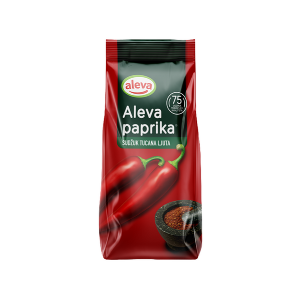 Aleva Hot paprika flakes | Paprika sudžuk tucana ljuta 75g | Magaza Online