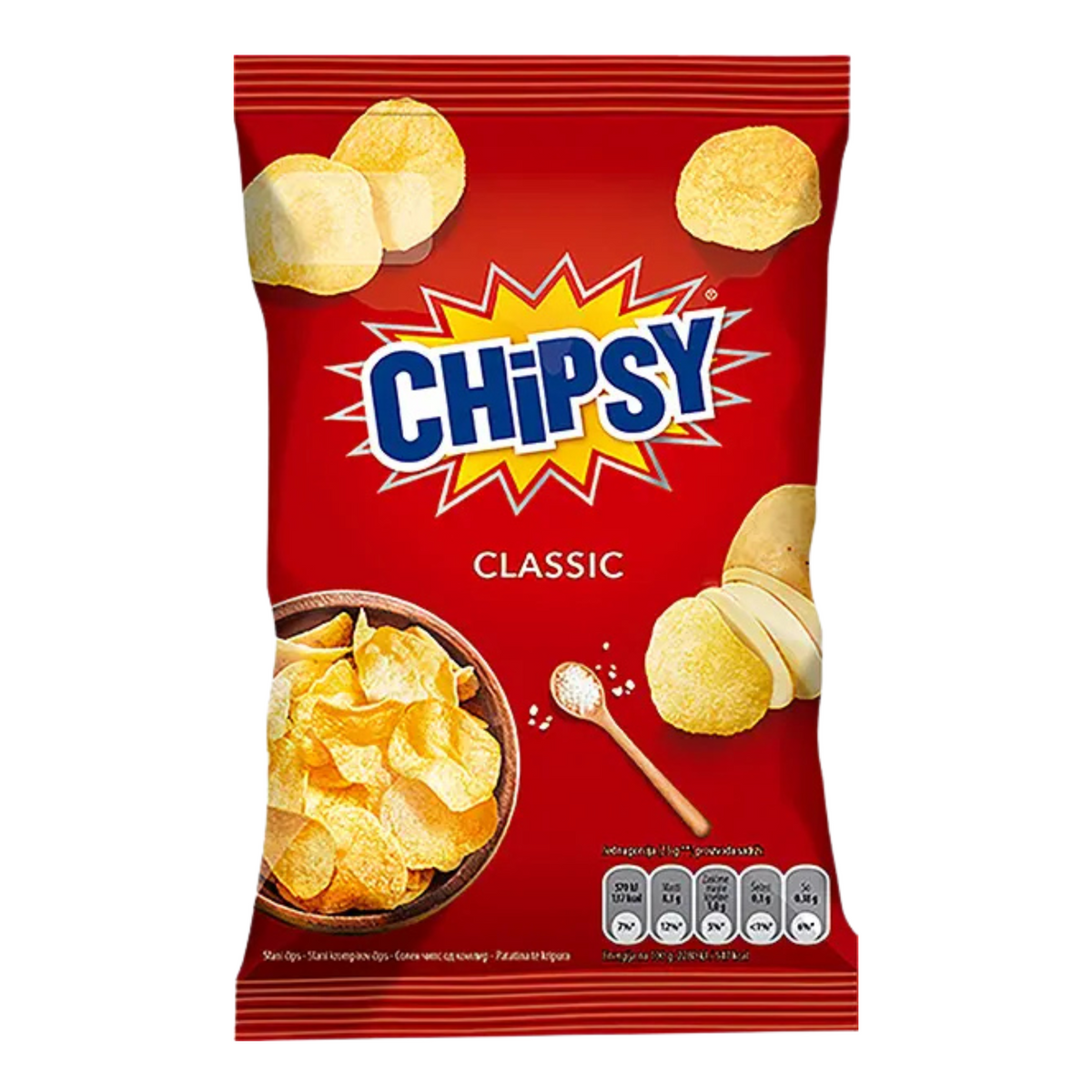 Marbo Chipsy Classic salted potato crisps | Slani čips 140g | Magaza Online