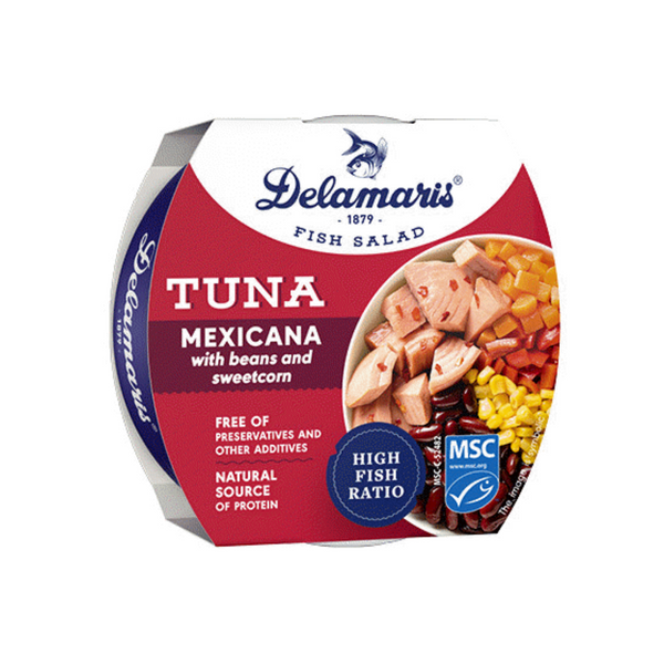 Delamaris Tuna Mexicana salad | Tuna salata s grahom i kukuruzom 170g ...