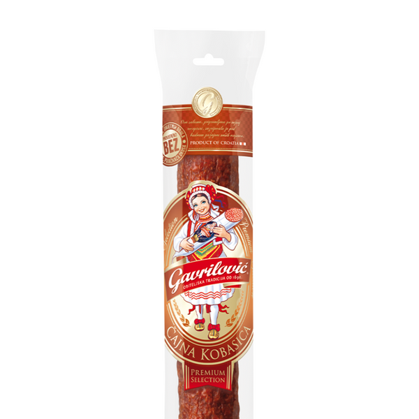 Gavrilović Premium selection Cajna salami | Čajna kobasica 300g ...