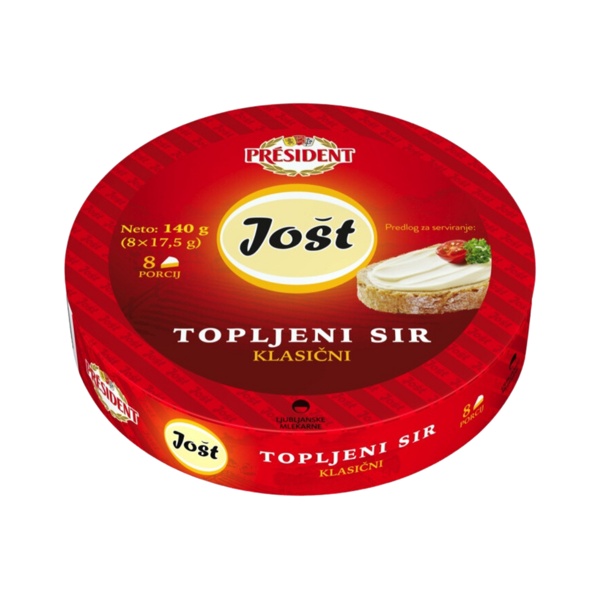 Président Jošt Cheese triangles classic | Jošt topljeni sir klasični ...