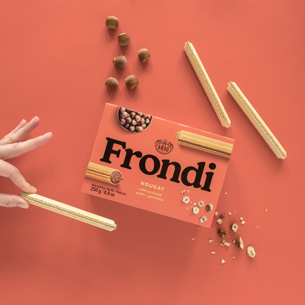 Kraš Frondi nougat wafer | Frondi vafel nugat 250g | Magaza Online
