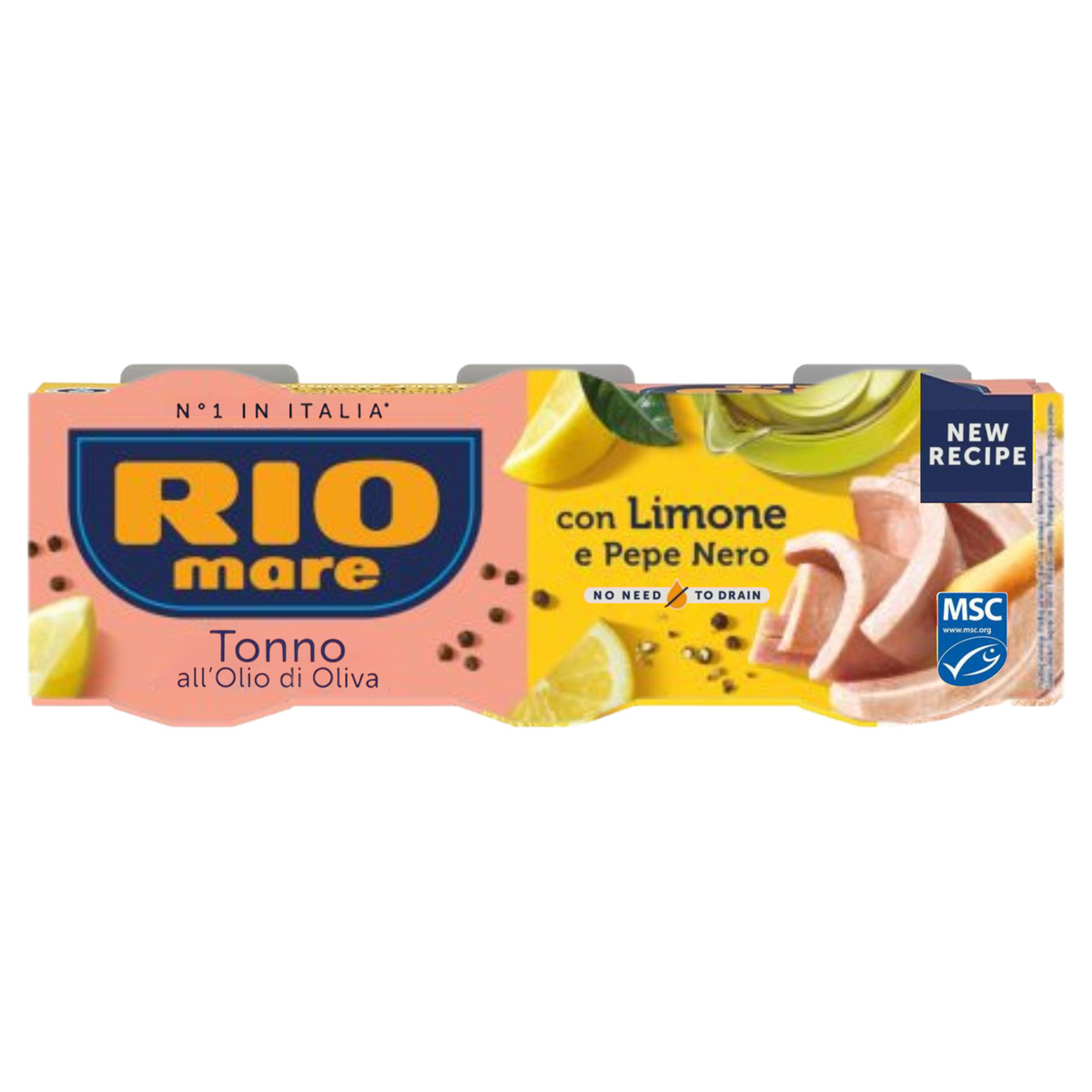 Rio Mare Tuna with lemon & black pepper | Tuna sa limunom i crnim bibe
