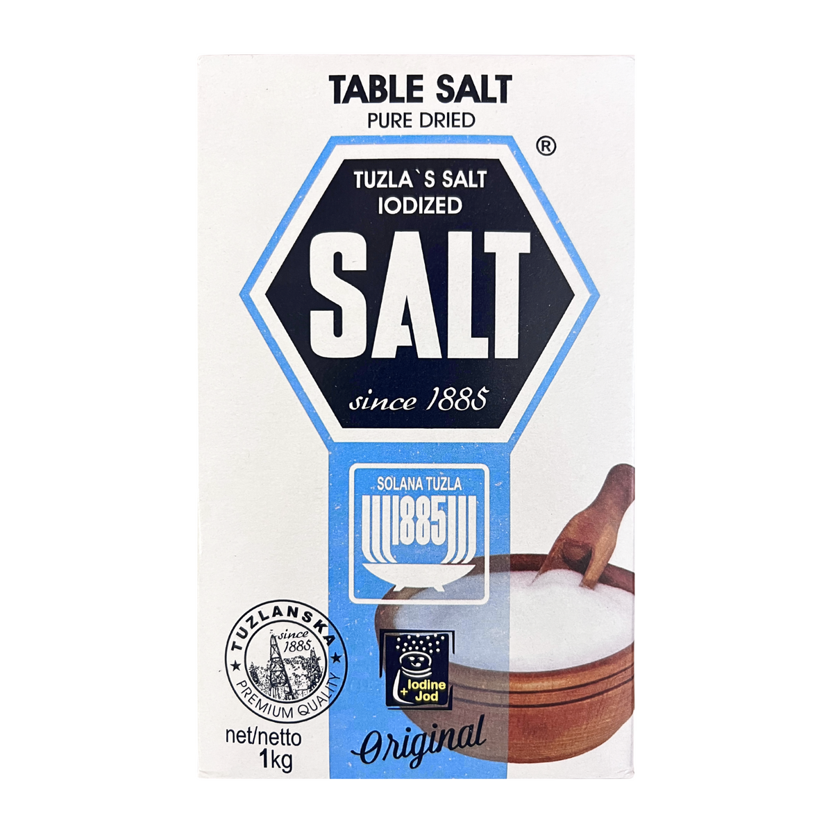 Solana Tuzla Tuzla salt | Tuzlanska sol 1kg | Magaza Online