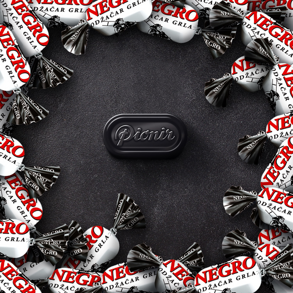 Pionir Negro hard candy | Negro bombone 100g | Magaza Online