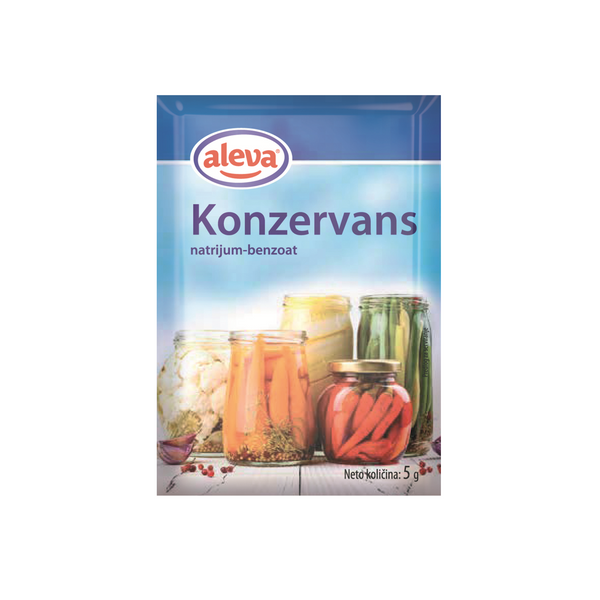 Aleva Sodium benzoate | Konzervans 5g | Magaza Online