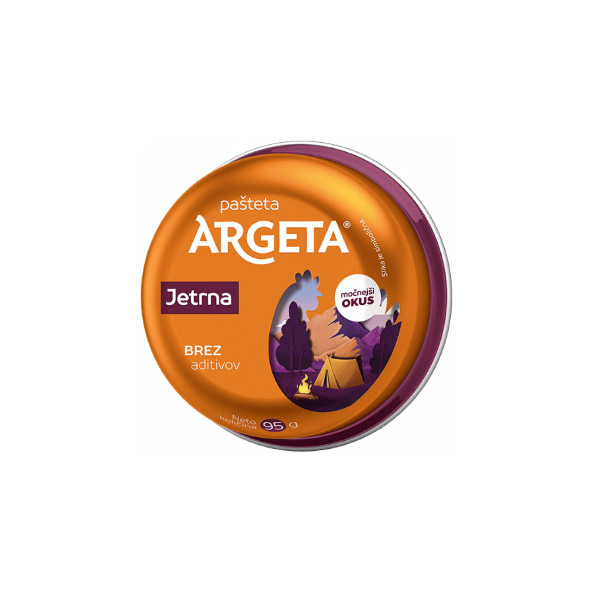 Argeta Chicken liver pâté | Kokošja jetrena pašteta 95g | Magaza Online