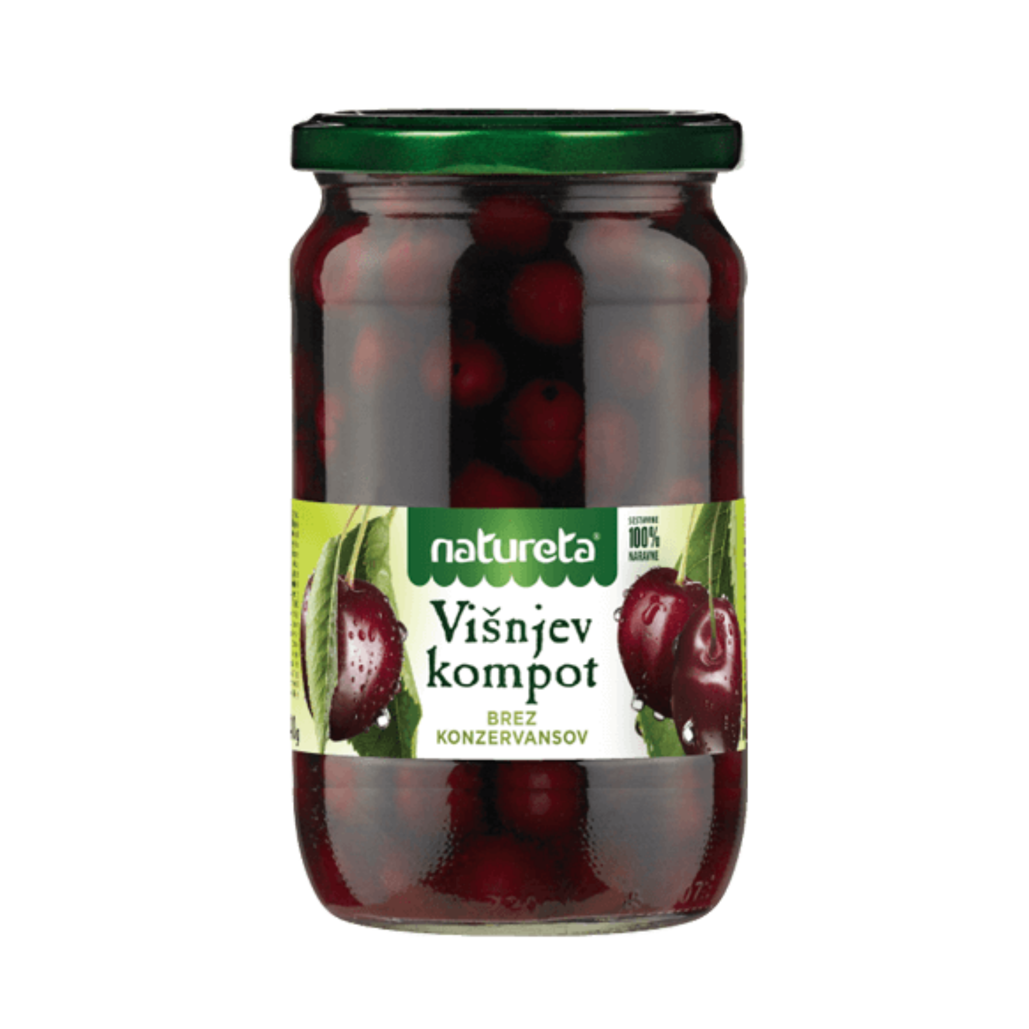Natureta Sour cherry seedless compote | Kompot od višanja bez koštica ...